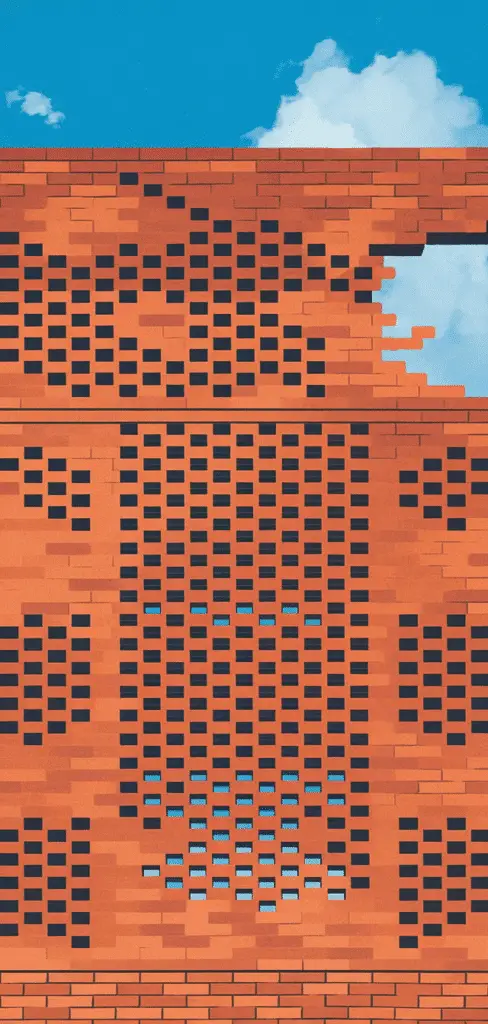 12 Brilliant Facade Brick Design Patterns - The Mega Mom