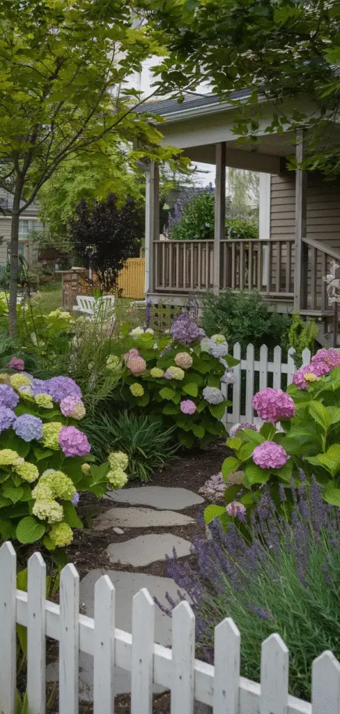 14 Breathtaking Front Yard Hydrangea Landscaping Ideas - The Mega Mom