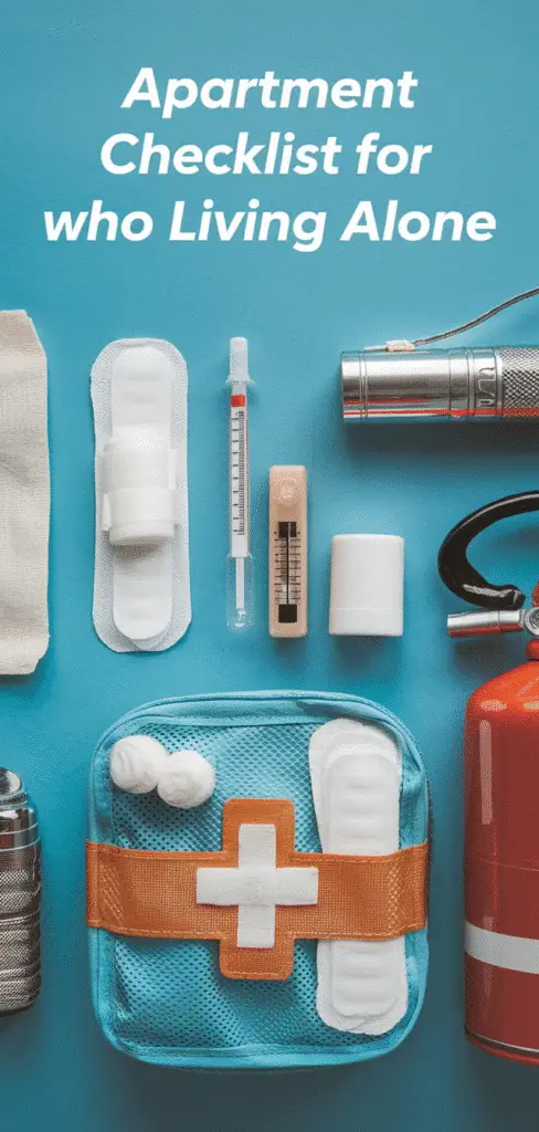 10+ Easy Apartment Checklist For Living Alone - The Mega Mom