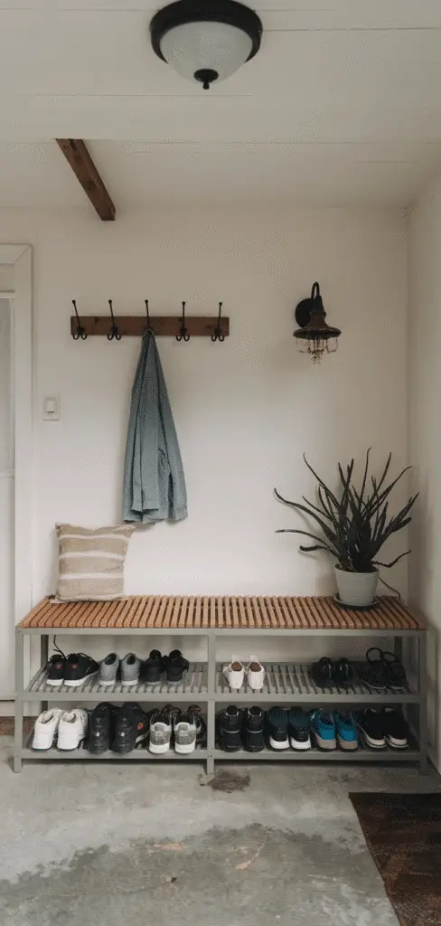 14+ Stylish and Functional Entryway Ideas With Bench - The Mega Mom