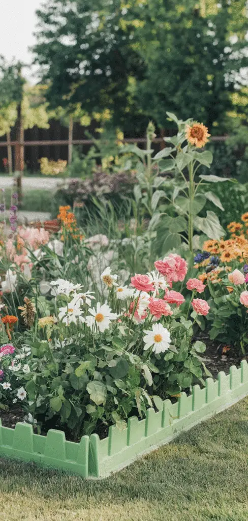 16 Elegant Flower Bed Garden Borders Edging Ideas - The Mega Mom