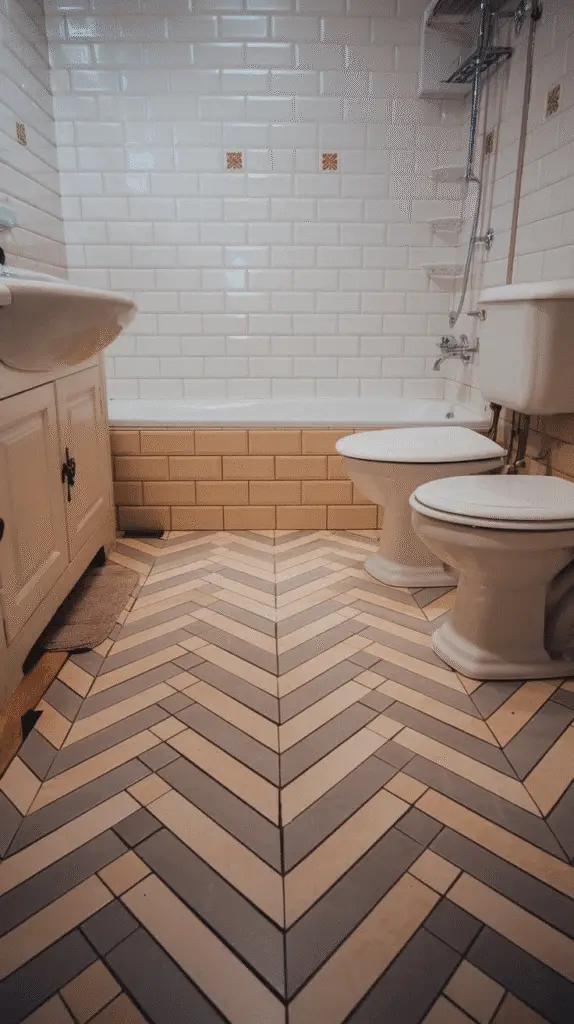 17 Modern Bathroom Floor Tile Ideas - The Mega Mom