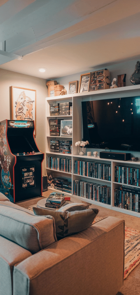 17 Incredible Basement Video Game Rooms Ideas - The Mega Mom