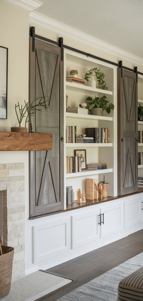 15 Beautiful Bookshelves Fireplace Built In Ideas - The Mega Mom