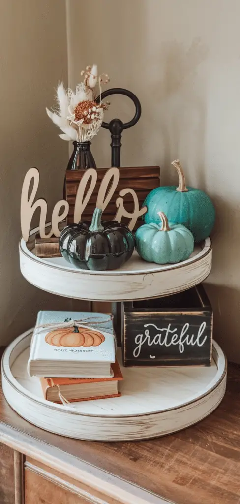 17 Easy DIY Dollar Tree Fall Table Centerpieces Ideas - The Mega Mom