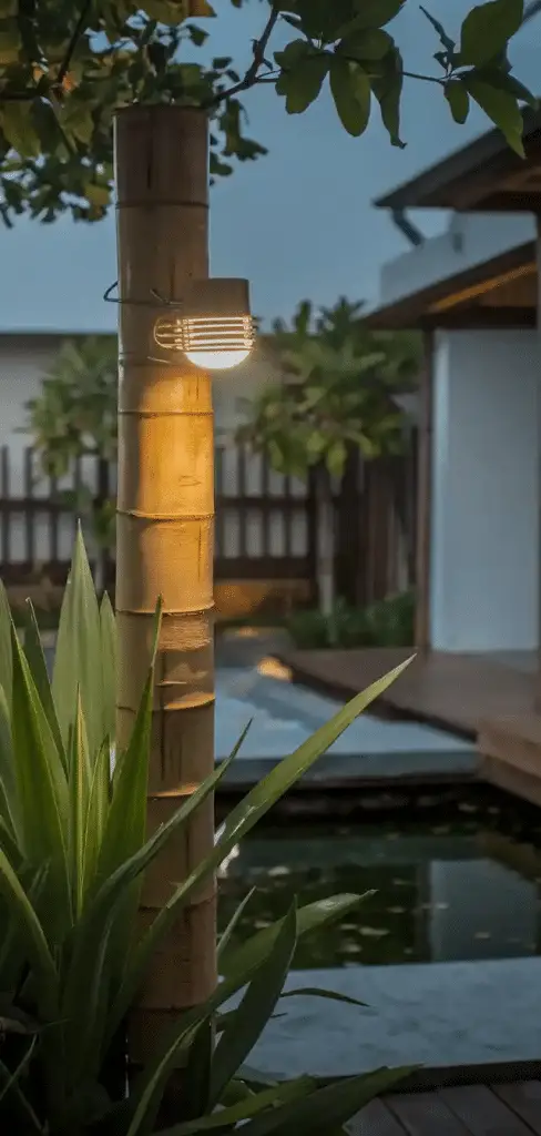 15 Creative Poles for Outdoor Lights - The Mega Mom