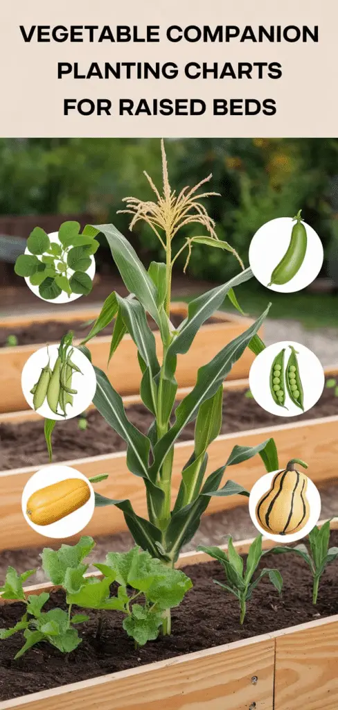 14 Comprehensive Vegetable Companion Planting Charts for Raised Beds ...