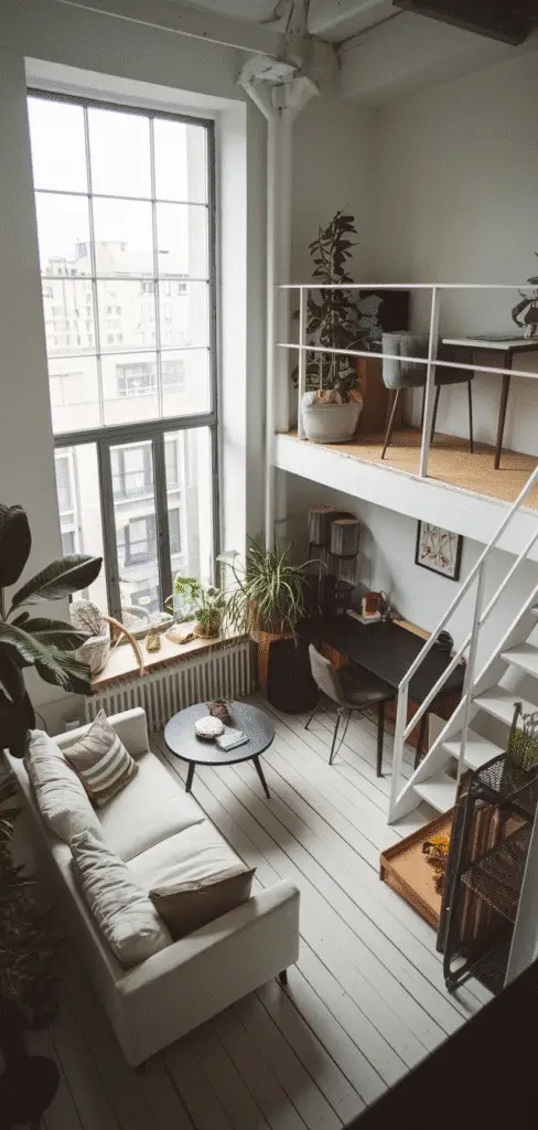 15 Beautiful Small High Ceiling Living Room Ideas - The Mega Mom