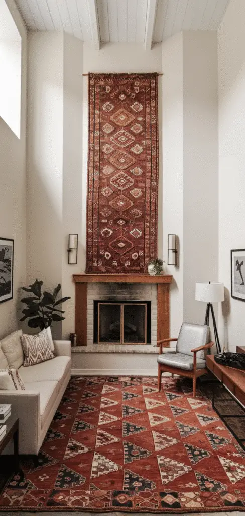 15 Beautiful Small High Ceiling Living Room Ideas - The Mega Mom