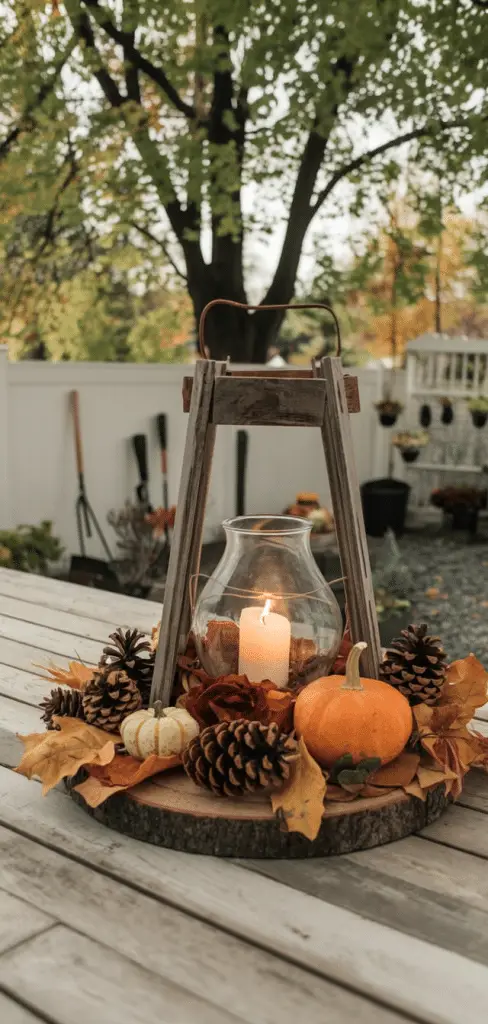 17 Easy DIY Dollar Tree Fall Table Centerpieces Ideas - The Mega Mom