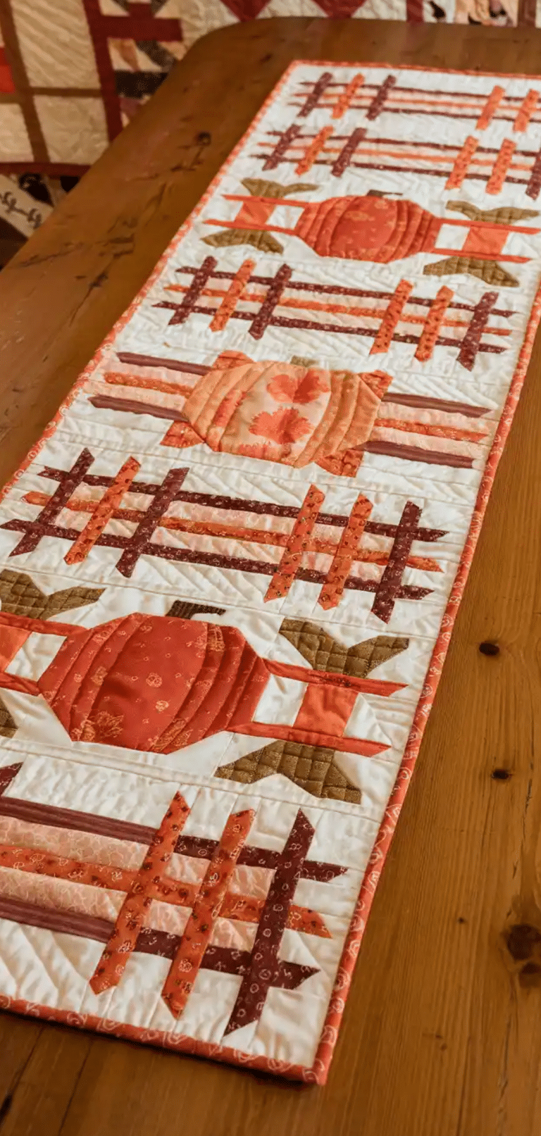15 Best Free Table Runner Fall Quilt Patterns - The Mega Mom