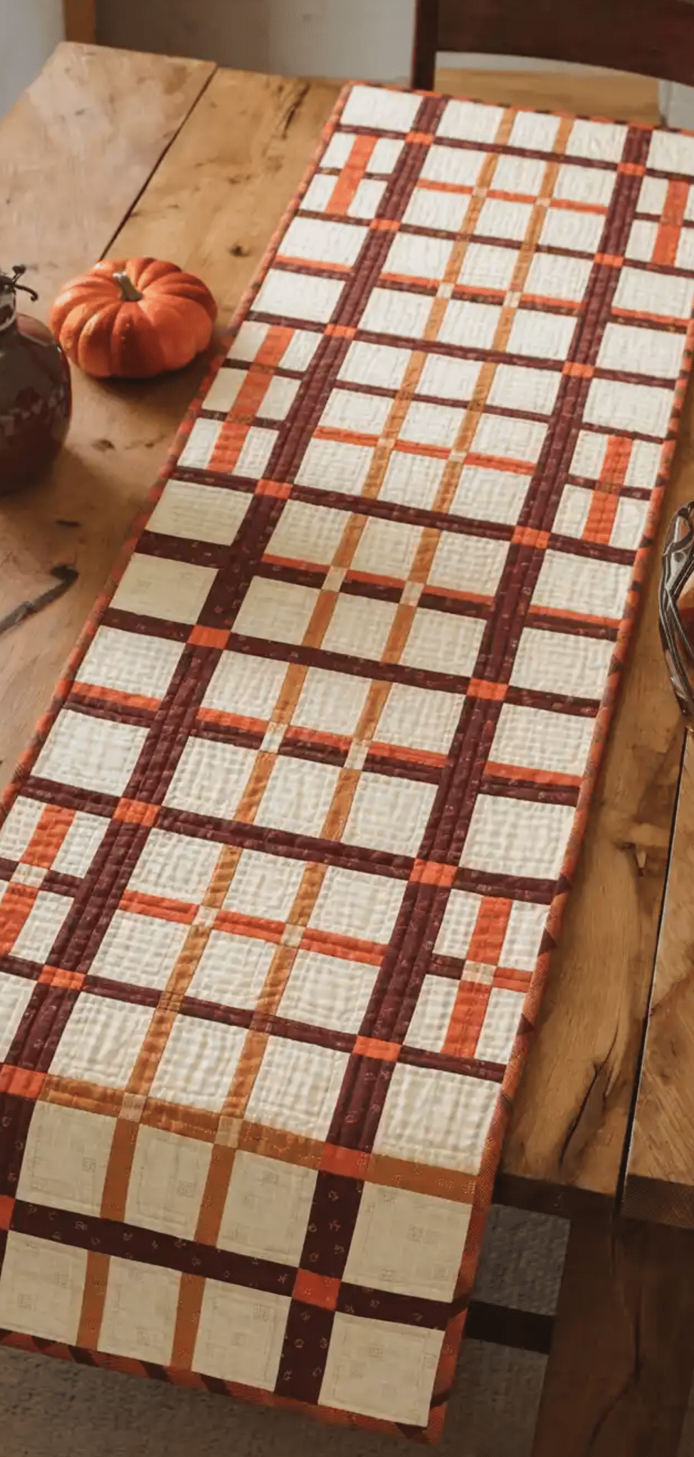 15 Best Free Table Runner Fall Quilt Patterns - The Mega Mom