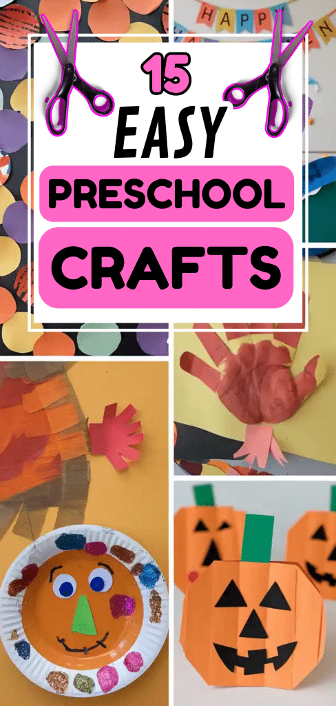 15 Easy Preschool Crafts - The Mega Mom