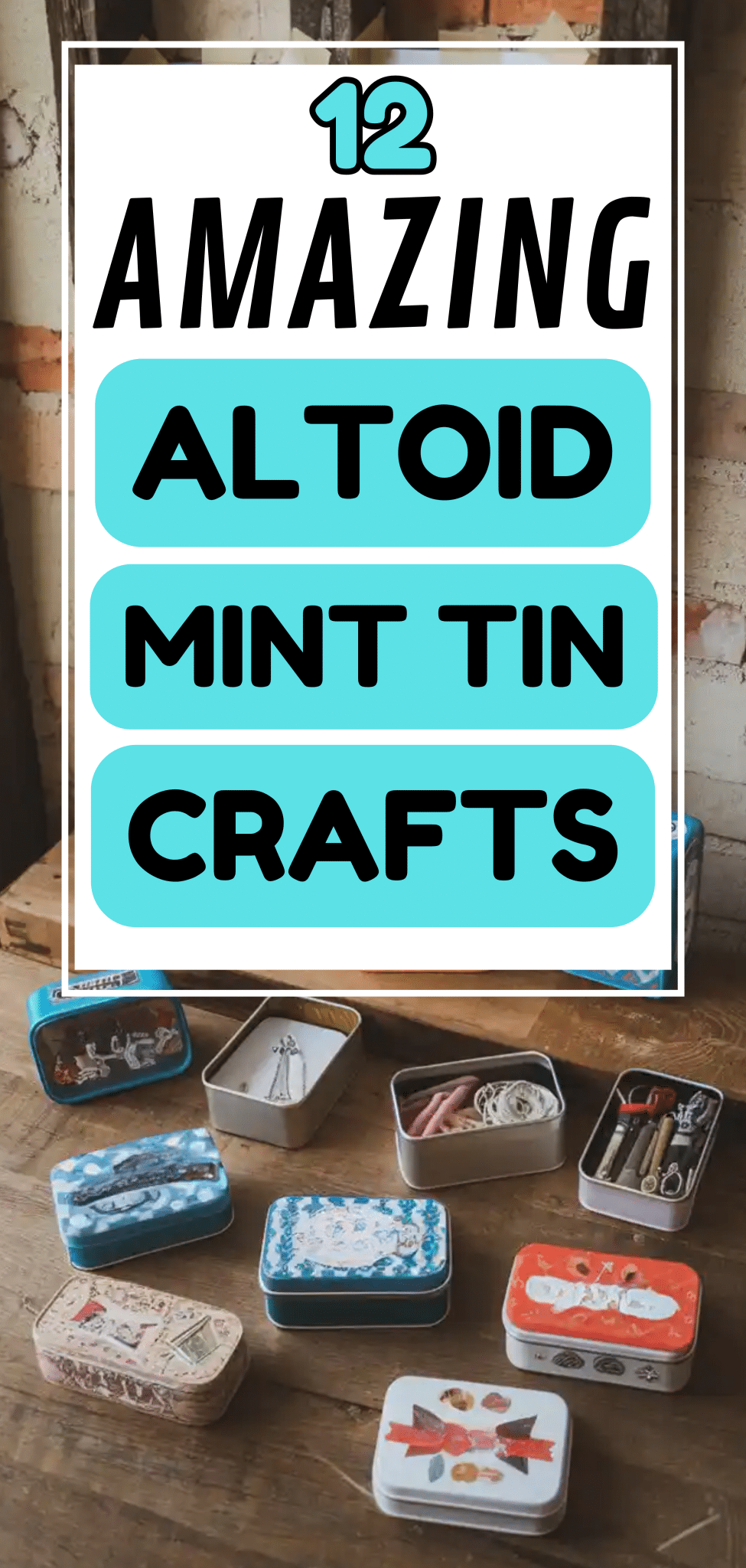 12 Amazing Altoid Mint Tin Crafts - The Mega Mom