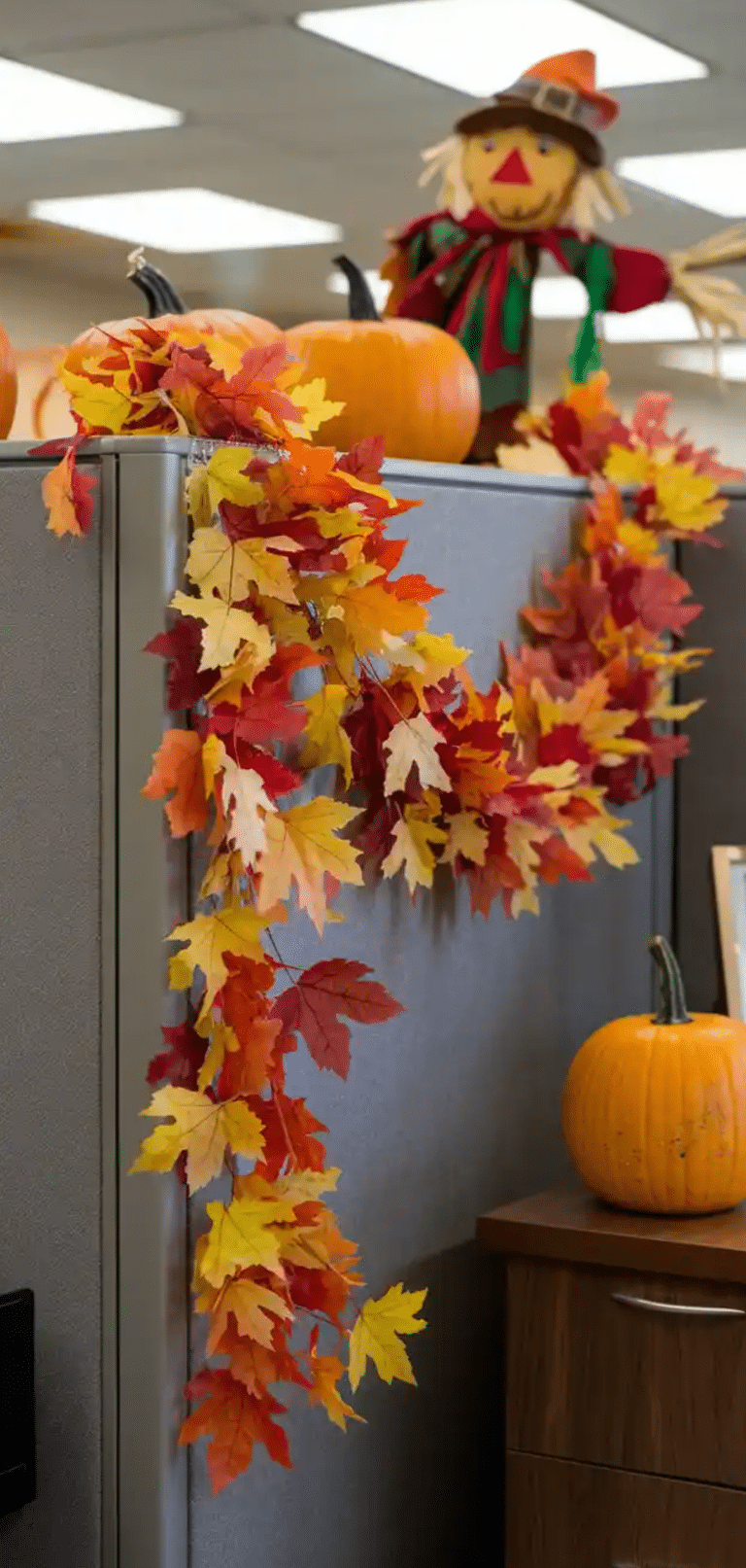 15 Brilliant Fall Office Decor Ideas for Your Desk at Work - The Mega Mom