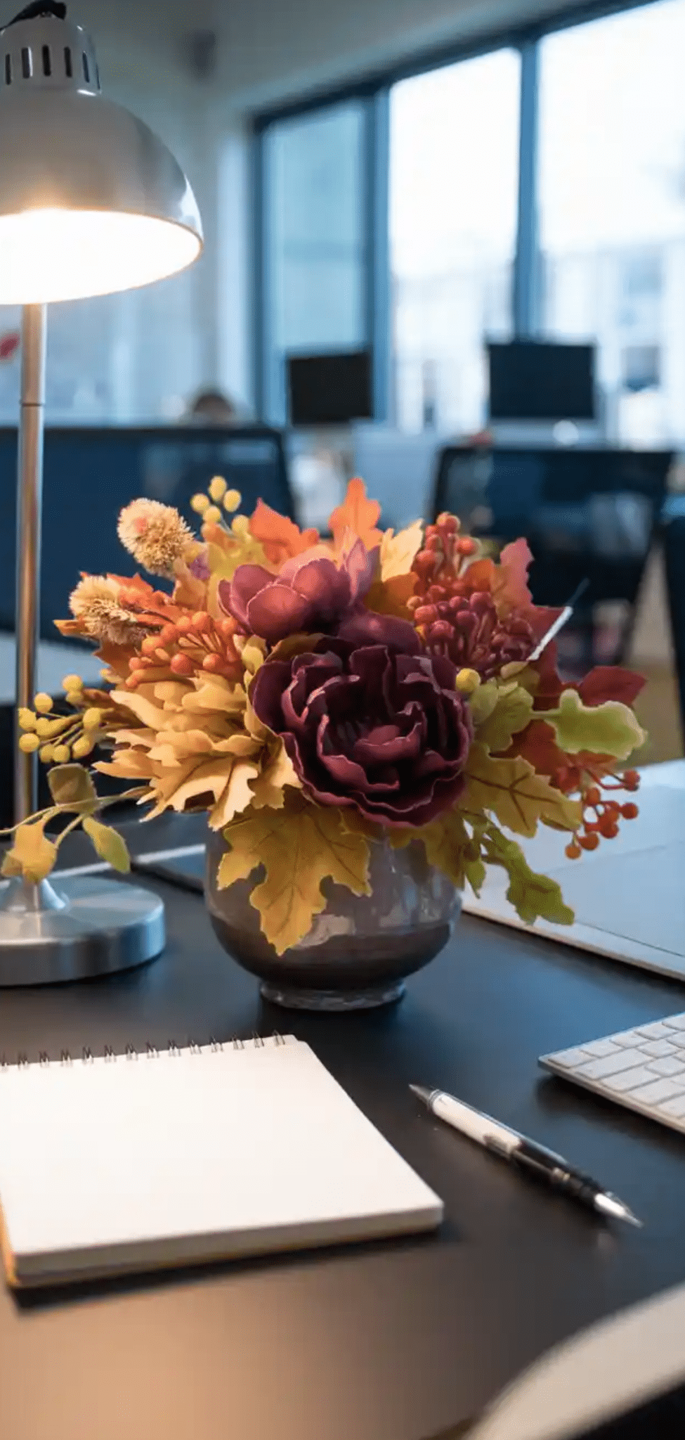 15 Brilliant Fall Office Decor Ideas for Your Desk at Work - The Mega Mom