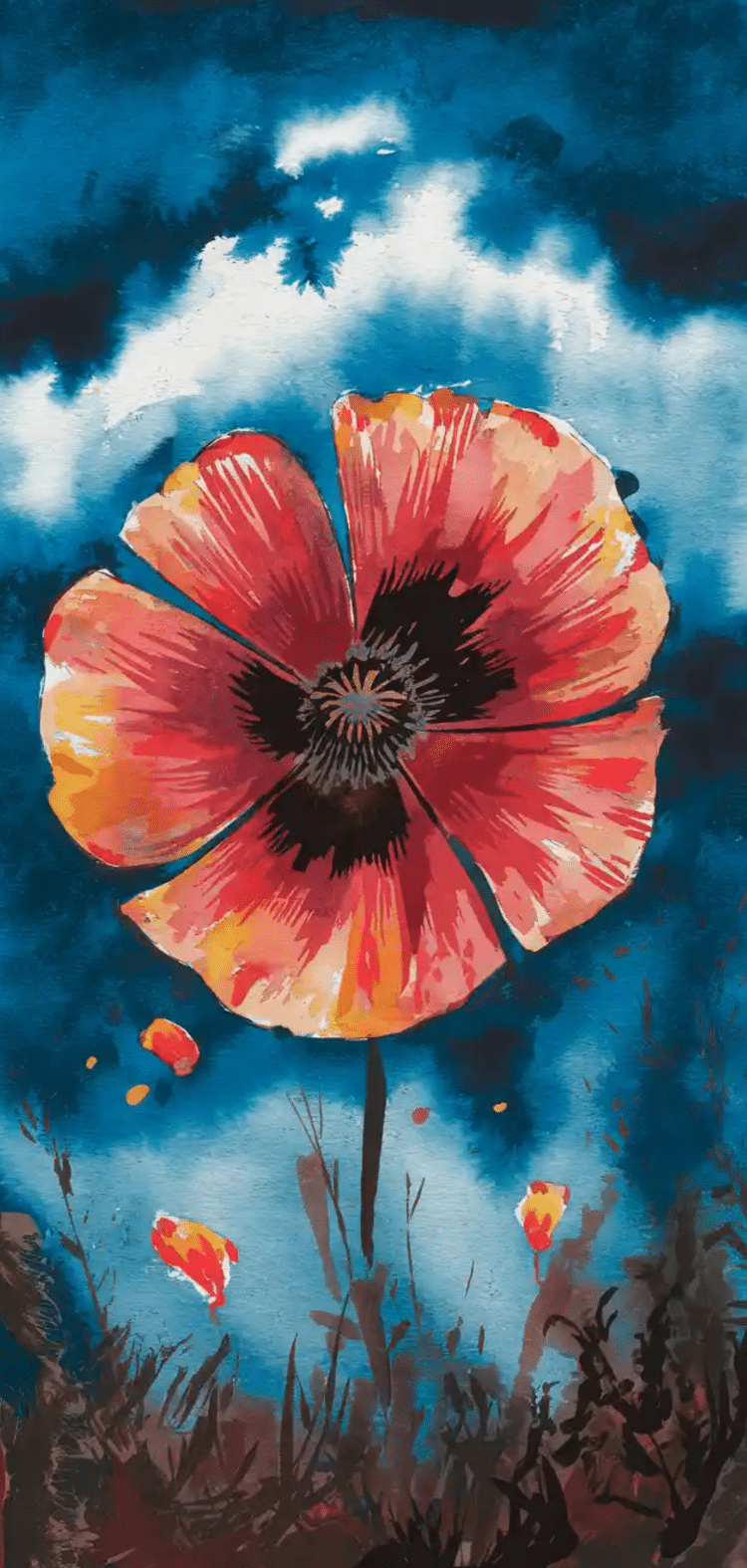 15 Easy Step-By-Step Watercolor Flowers Tutorials for Beginners - The ...