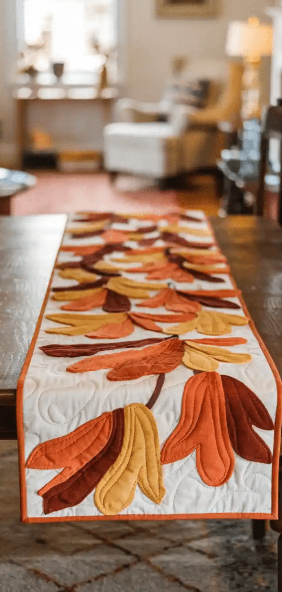 15 Best Free Table Runner Fall Quilt Patterns - The Mega Mom