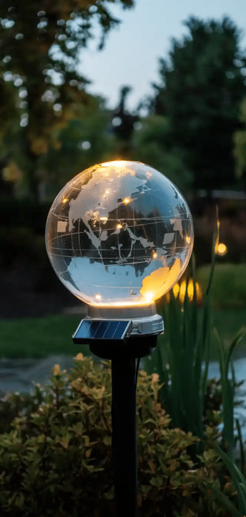 12 Easy DIY Garden Globe Ideas - The Mega Mom