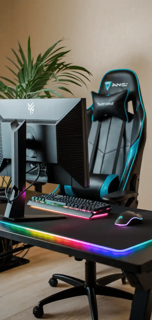 16 Beautiful Desk Setup Ideas - The Mega Mom