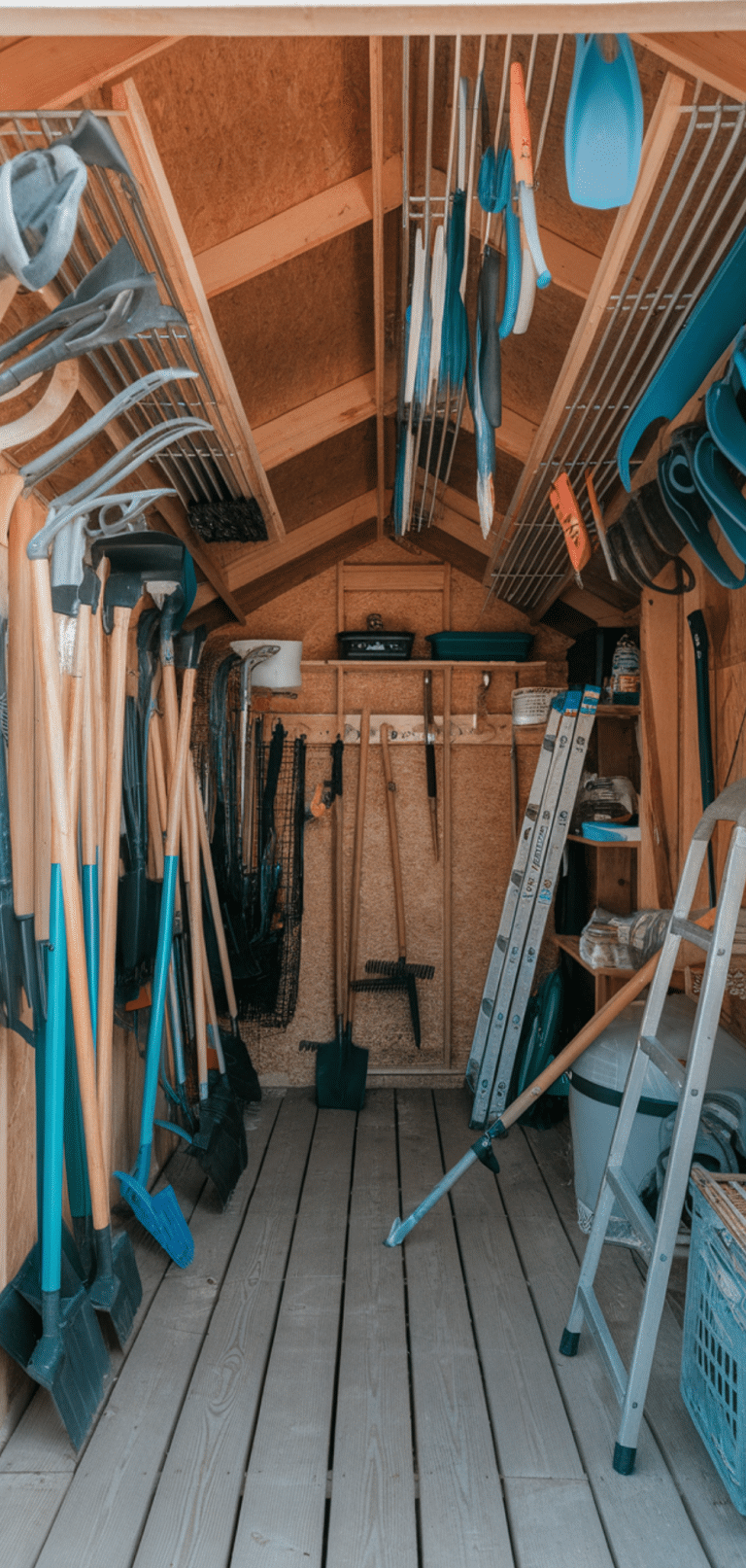 15 Perfect Garden Tools Organization Ideas - The Mega Mom