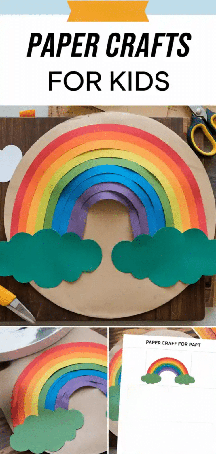 15 Easy Paper Crafts for Kids - The Mega Mom