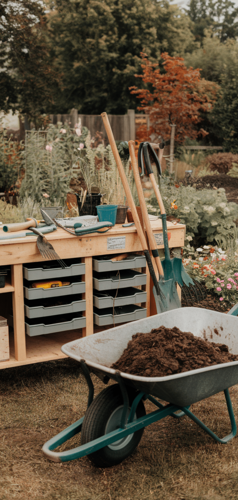 15 Perfect Garden Tools Organization Ideas - The Mega Mom