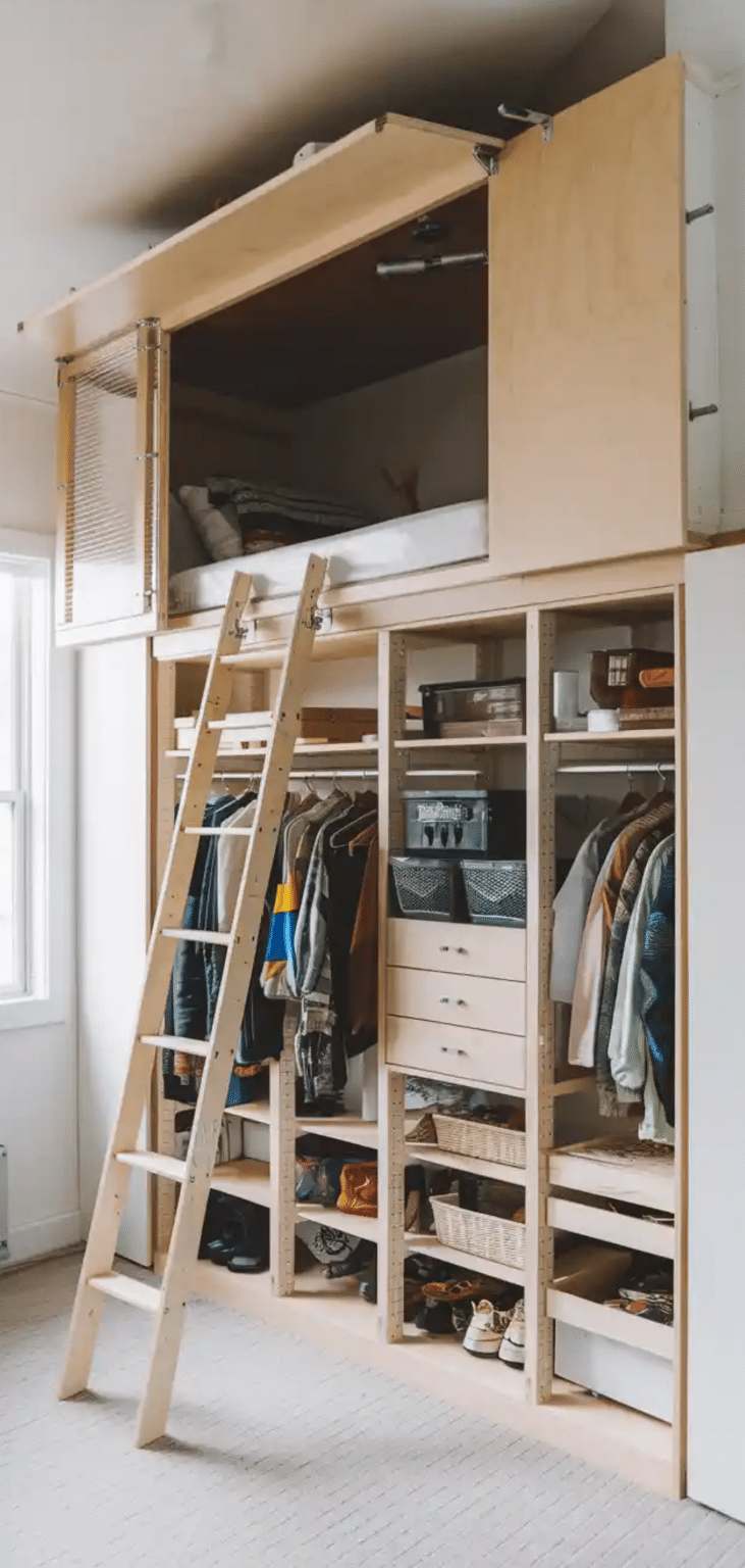 12 Easy DIY Closet Loft Ideas - The Mega Mom