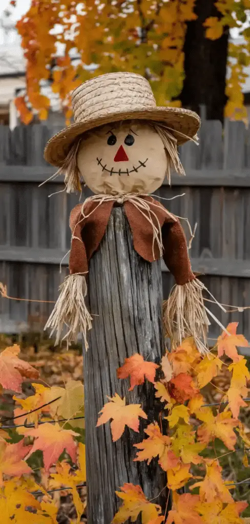 15 Stunning Wooden Scarecrows for Fall Decor - The Mega Mom