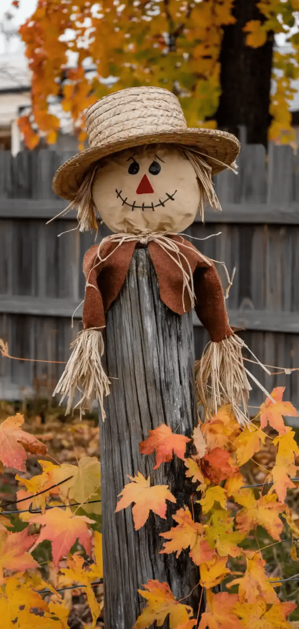 15 Stunning Wooden Scarecrows for Fall Decor - The Mega Mom