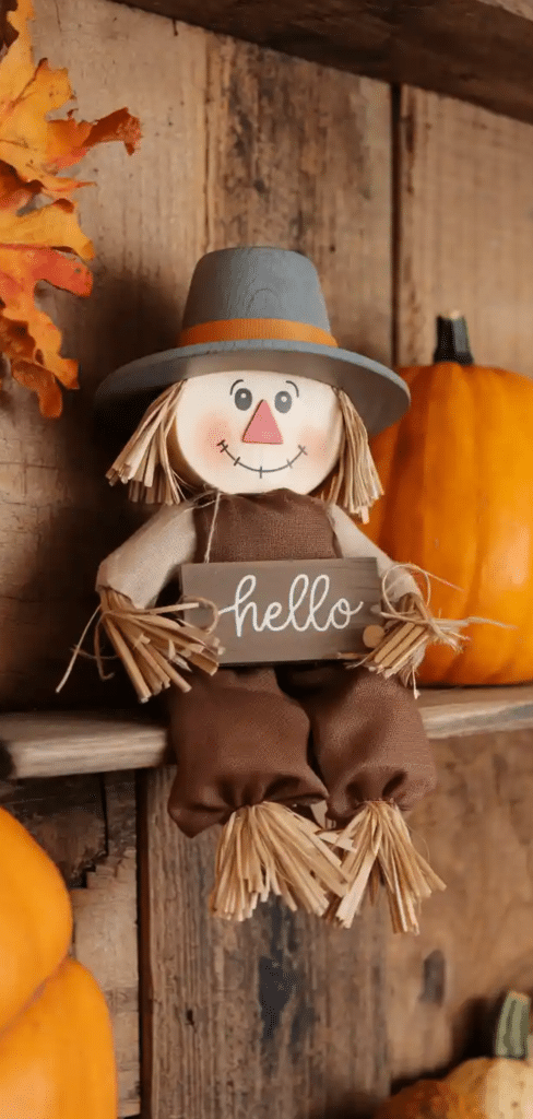 15 Stunning Wooden Scarecrows for Fall Decor - The Mega Mom