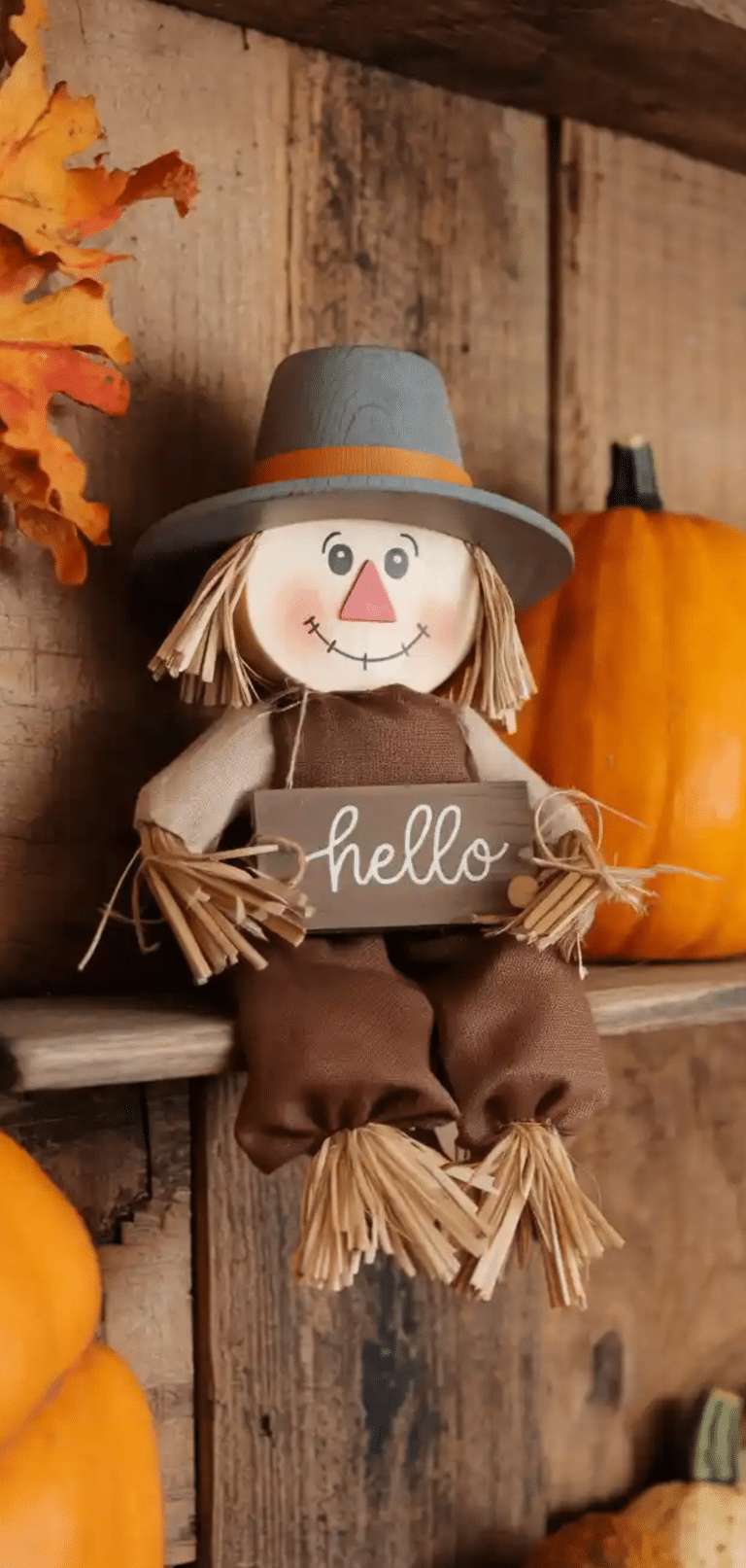 15 Stunning Wooden Scarecrows for Fall Decor - The Mega Mom