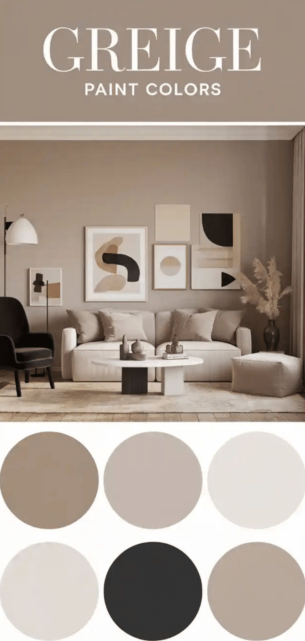 15 Best Greige Paint Colors - The Mega Mom