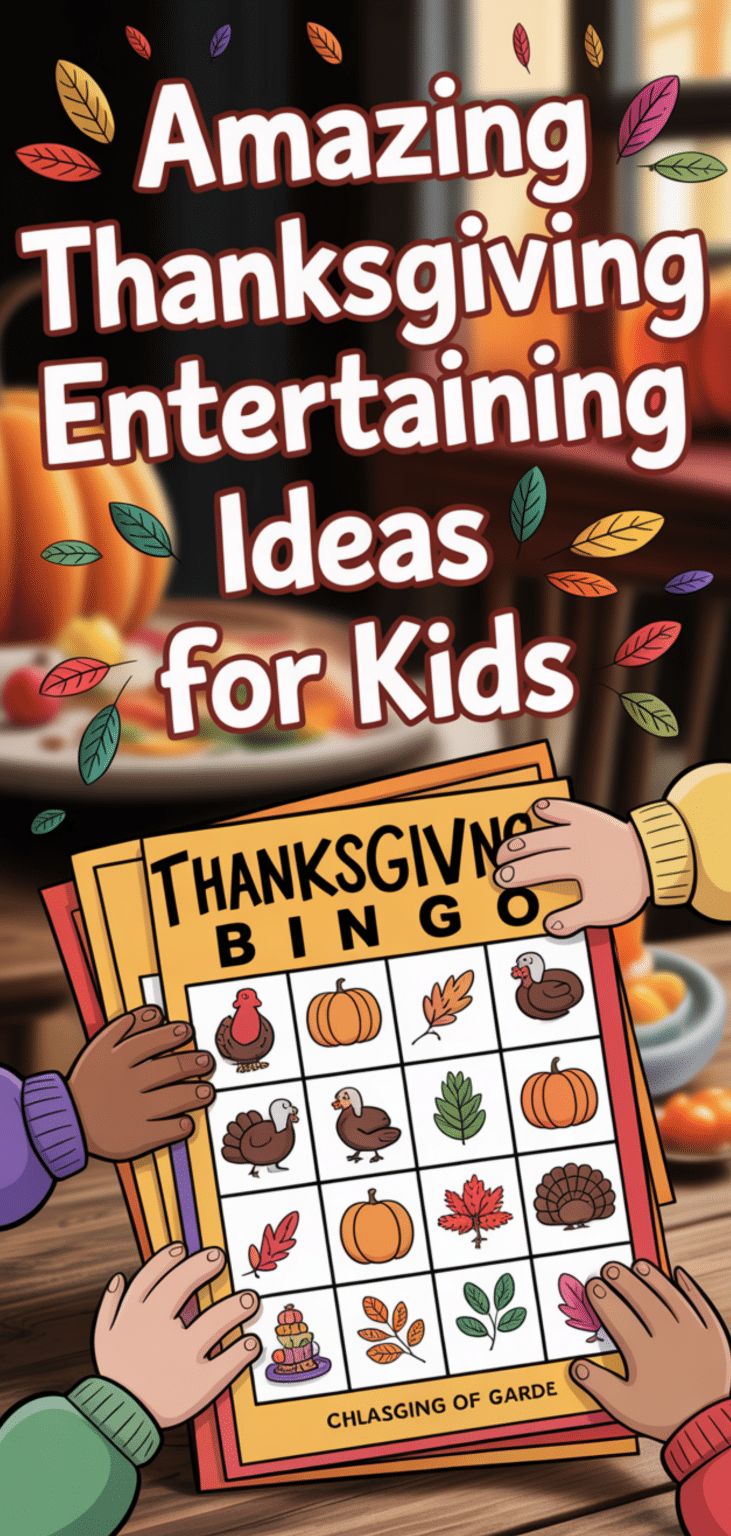 15 Amazing Thanksgiving Entertaining Ideas for Kids - The Mega Mom