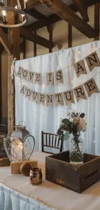 15 Beautiful Wedding Reception Backdrops - The Mega Mom