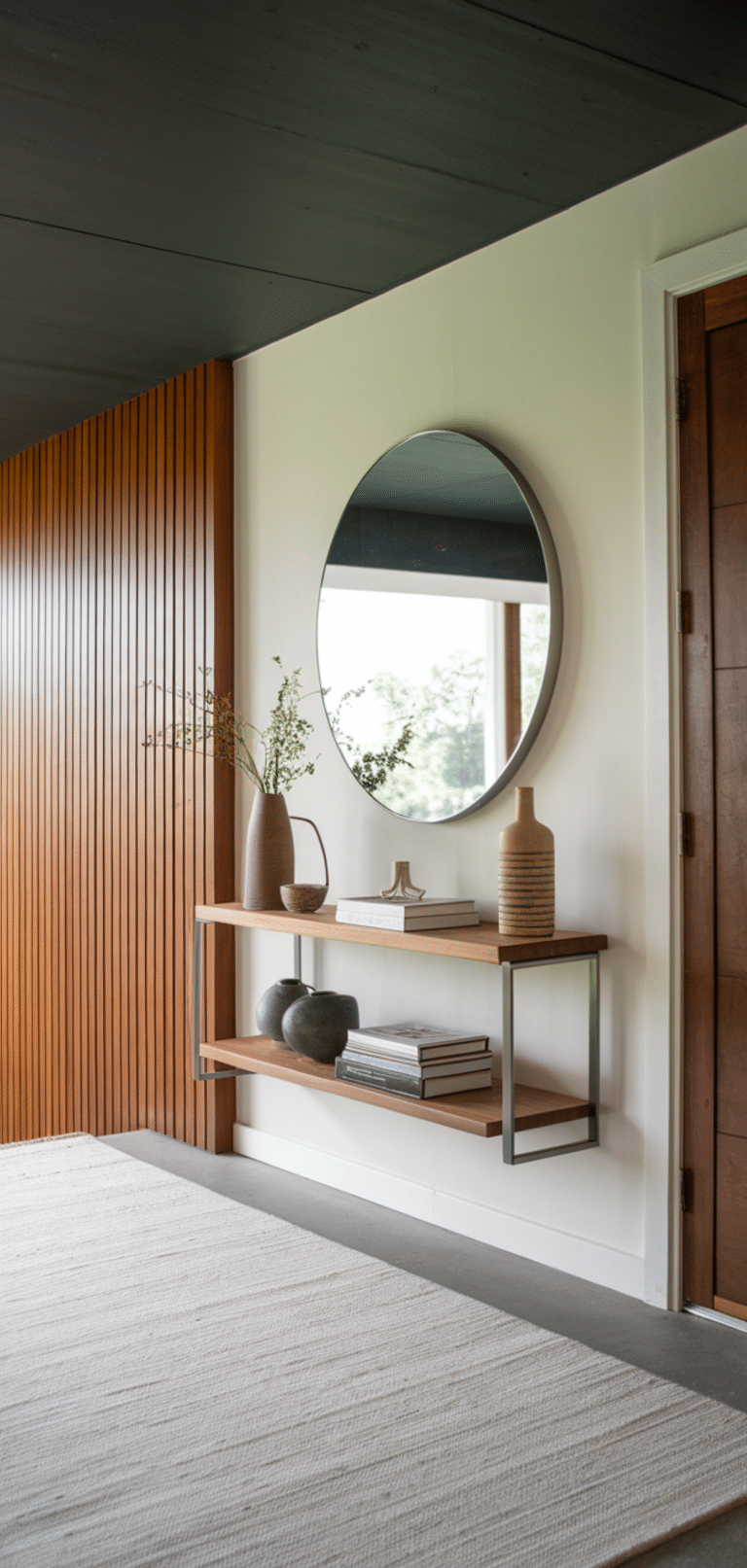 15 Perfect Mid Century Modern Foyer Ideas - The Mega Mom