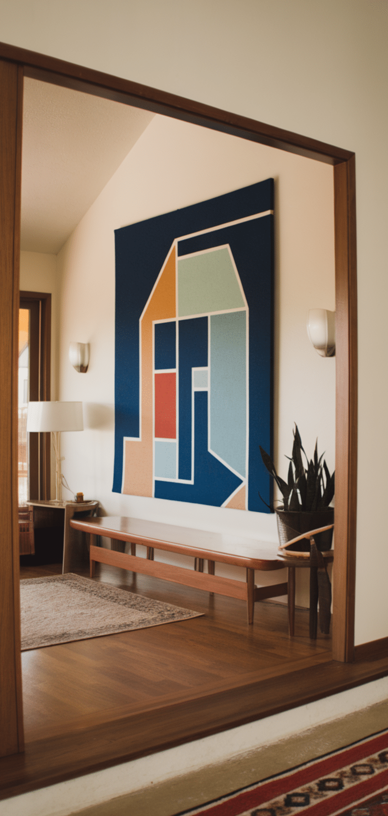 15 Perfect Mid Century Modern Foyer Ideas - The Mega Mom