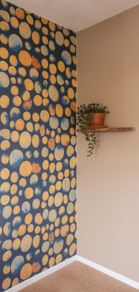 16 Perfect Half Wallpaper Half Paint Ideas - The Mega Mom