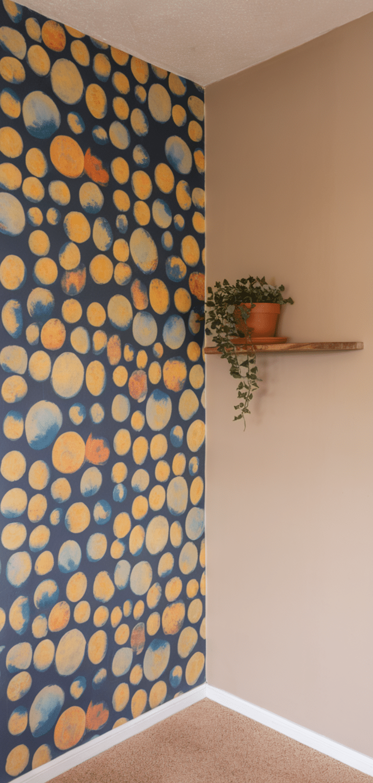 16 Perfect Half Wallpaper Half Paint Ideas - The Mega Mom