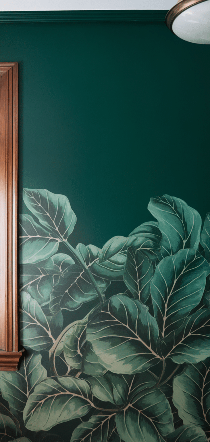 16 Perfect Half Wallpaper Half Paint Ideas - The Mega Mom