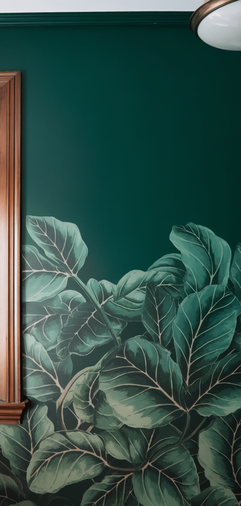 16 Perfect Half Wallpaper Half Paint Ideas - The Mega Mom