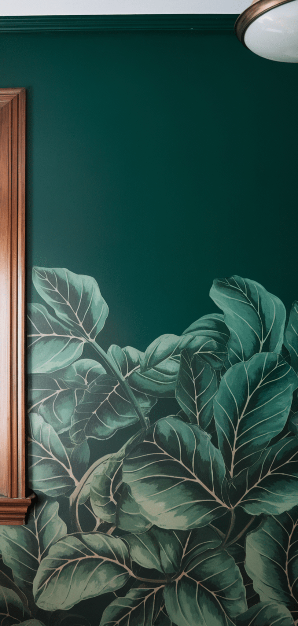 16 Perfect Half Wallpaper Half Paint Ideas - The Mega Mom