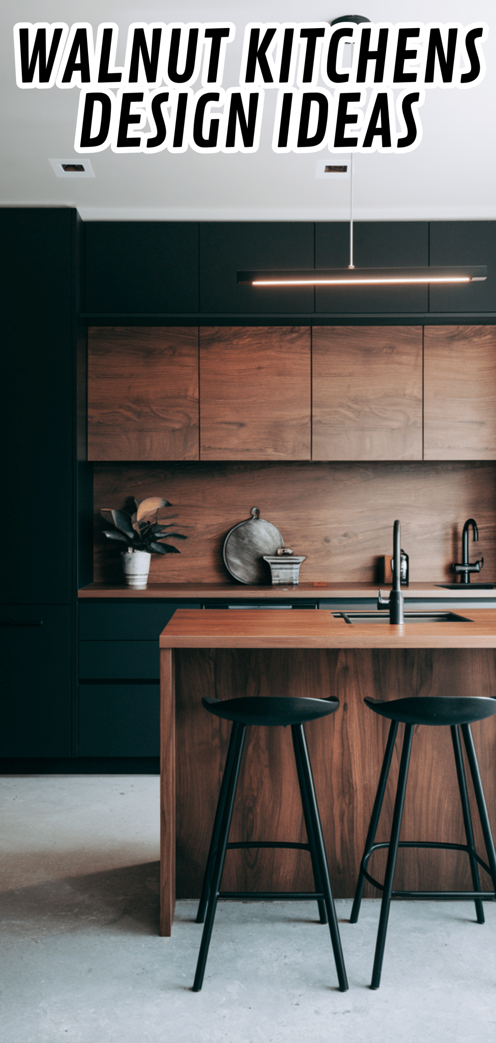 17 Creative Walnut Kitchens Design Ideas - The Mega Mom