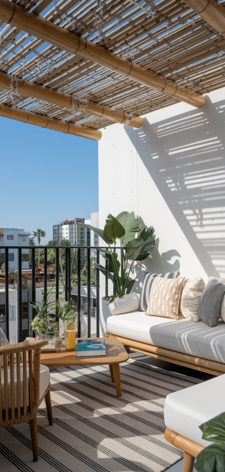 17 Cozy Apartment Balcony Shade Ideas - The Mega Mom