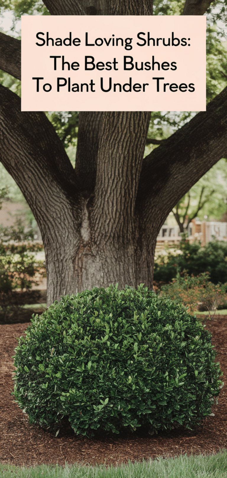 14 Shade Loving Shrubs: The Best Bushes to Plant Under Trees - The Mega Mom