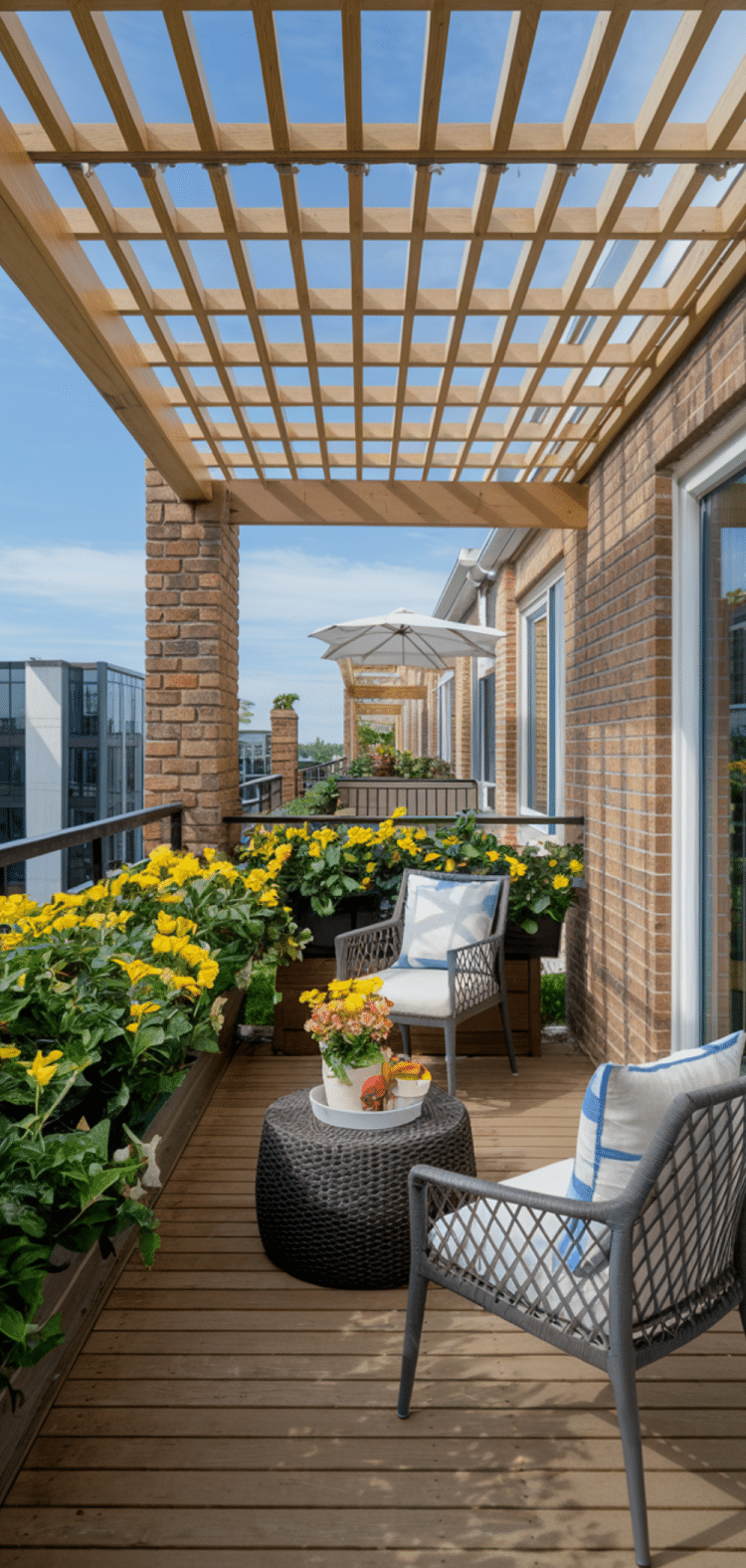 17 Cozy Apartment Balcony Shade Ideas - The Mega Mom