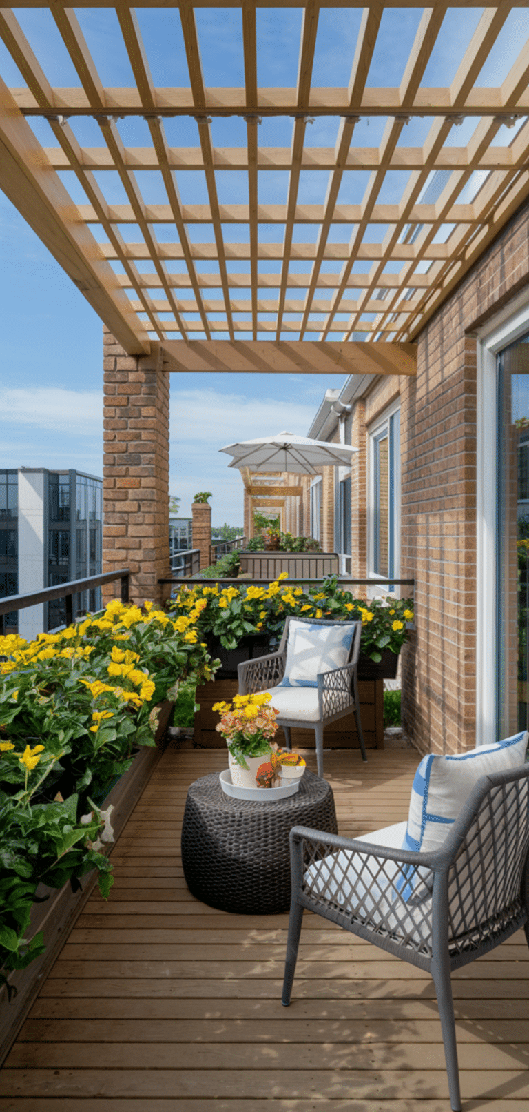 17 Cozy Apartment Balcony Shade Ideas - The Mega Mom