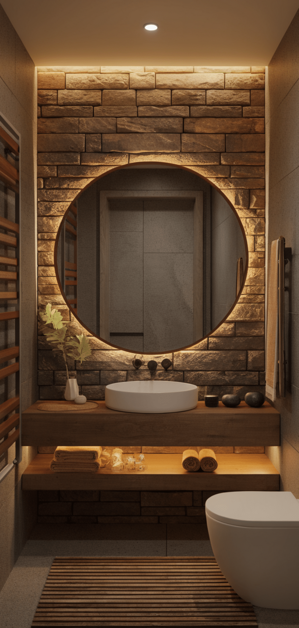 17 Easy Earthy Bathroom Ideas for a Spa-Like Experience - The Mega Mom