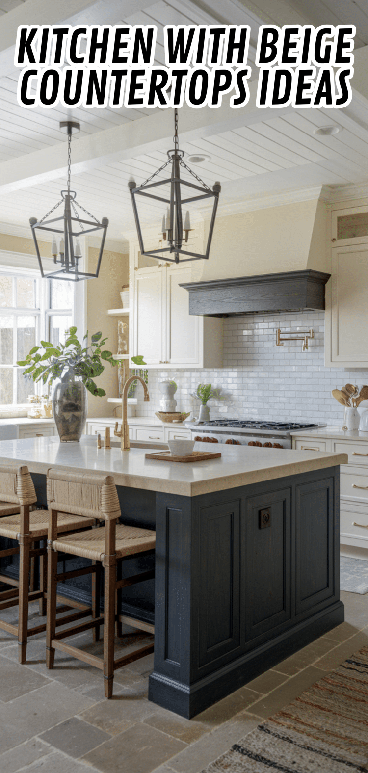 15 Kitchen with Beige Countertops Ideas You'll Love - The Mega Mom