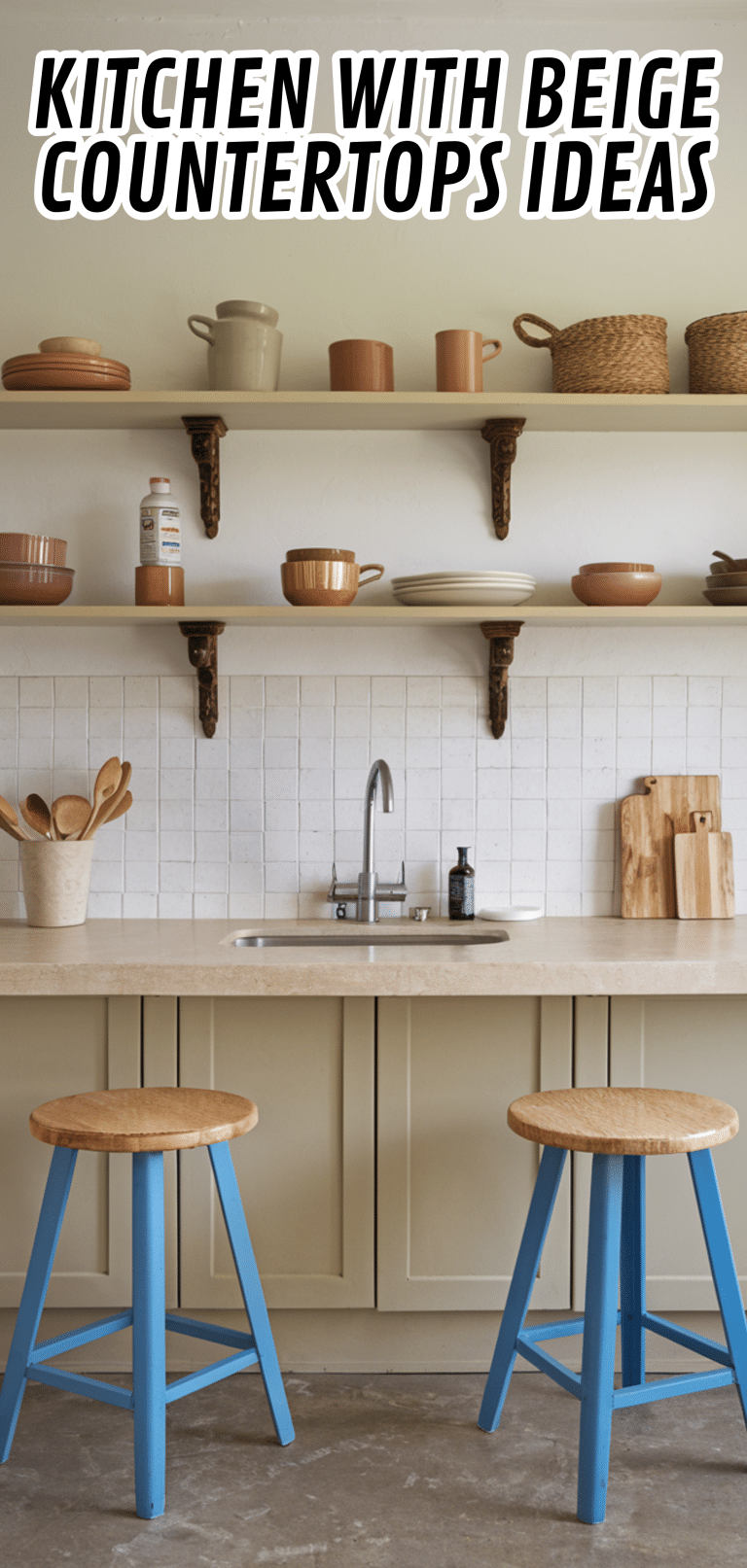 15 Kitchen with Beige Countertops Ideas You'll Love - The Mega Mom